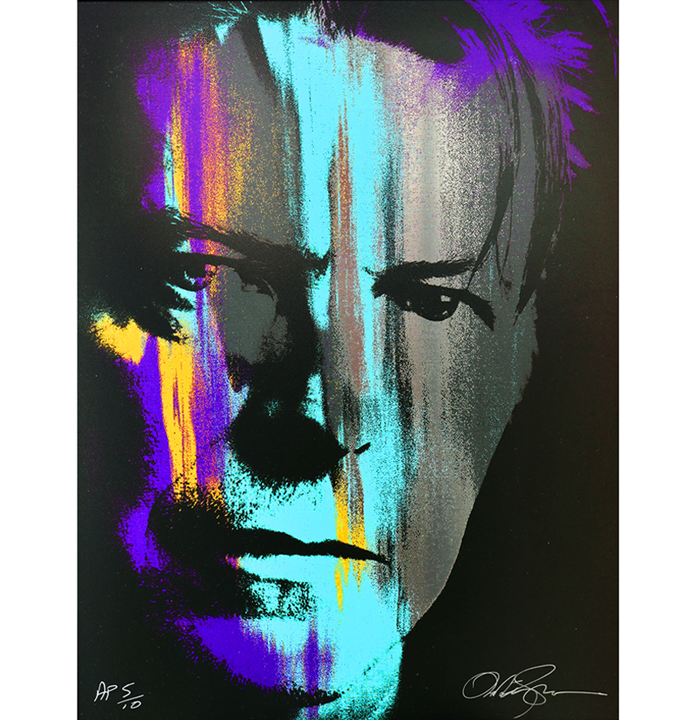 David Bowie Blue – Anthony Freeman Art